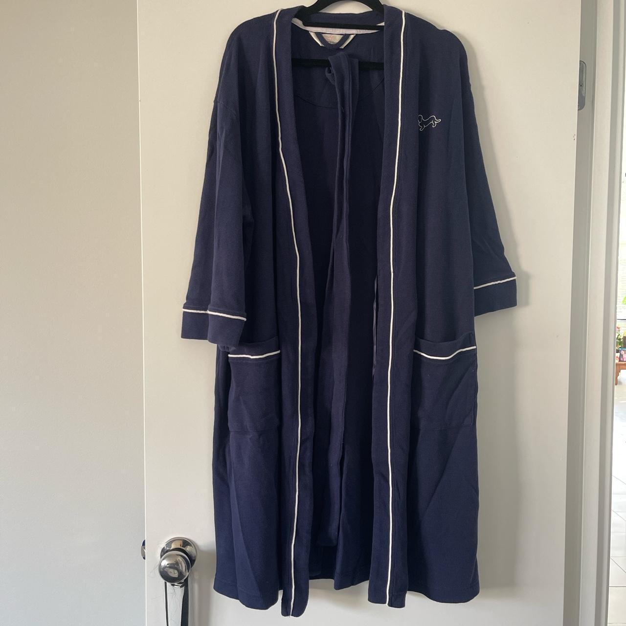 Peter Alexander blue dressing gown in size L. It’s... - Depop