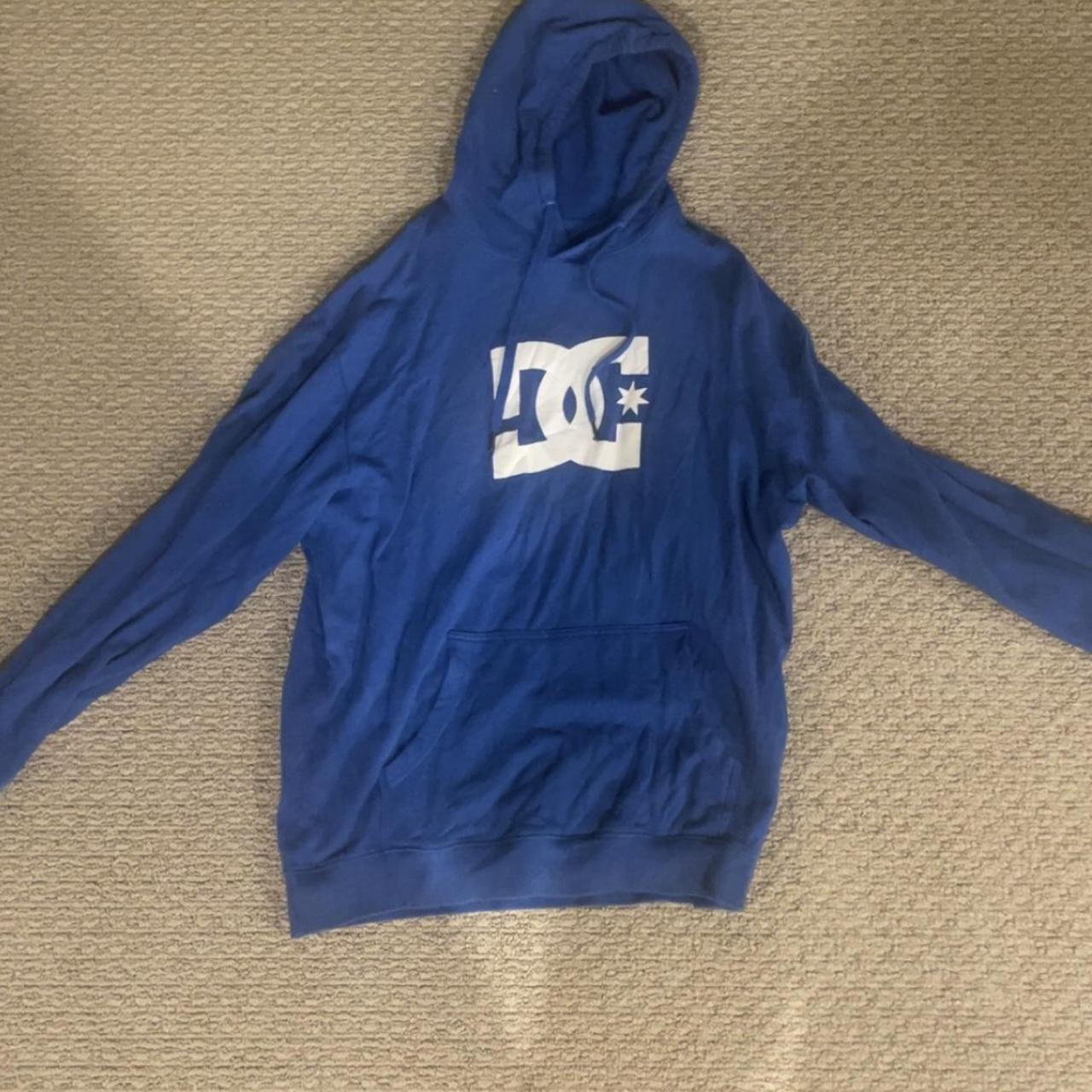 Sick blue dc hoodie #skater #dc #emo #grunge #y2k - Depop