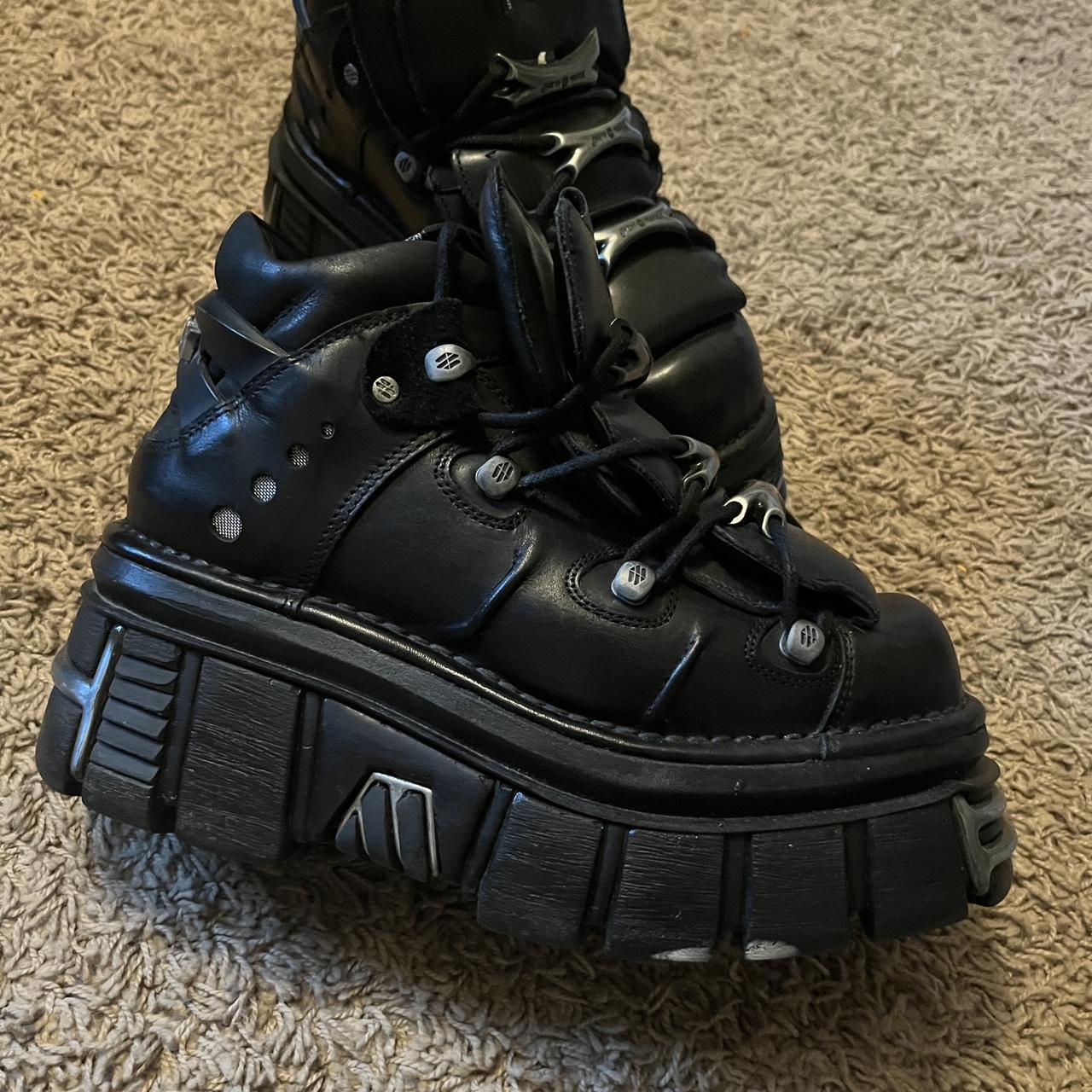 New Rock Platform Shoes Size 42/10.5 Mens Worn... - Depop