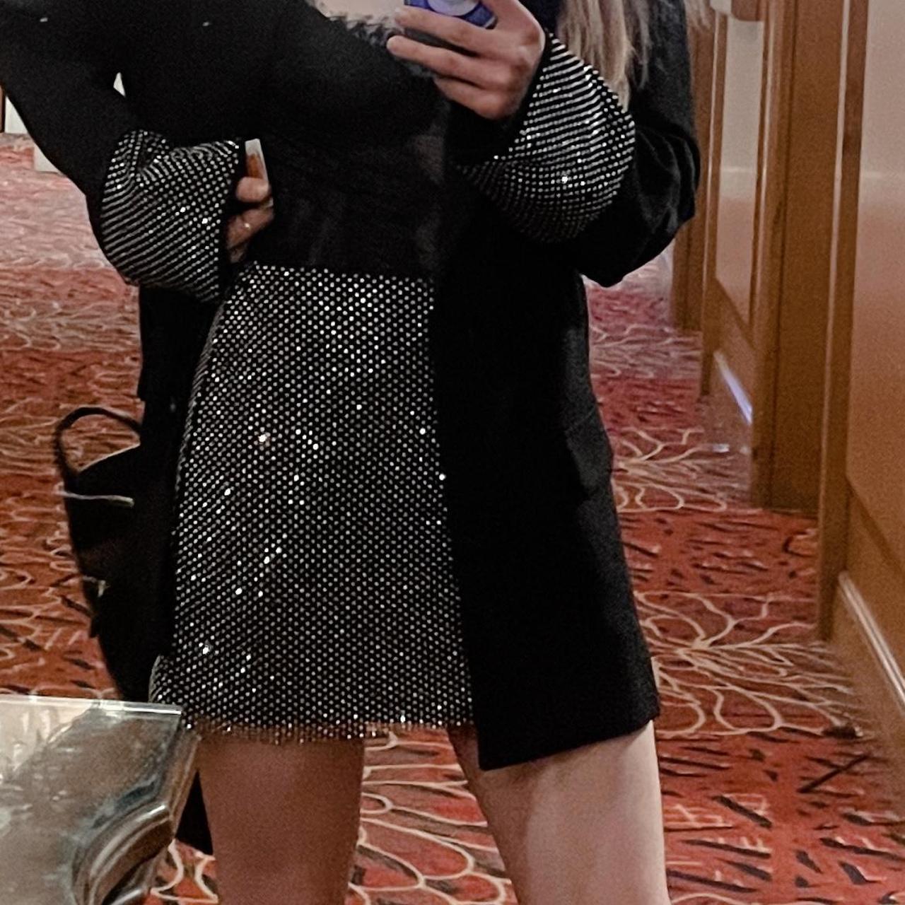 SLA the label diamante skirt in medium! obsessed... - Depop