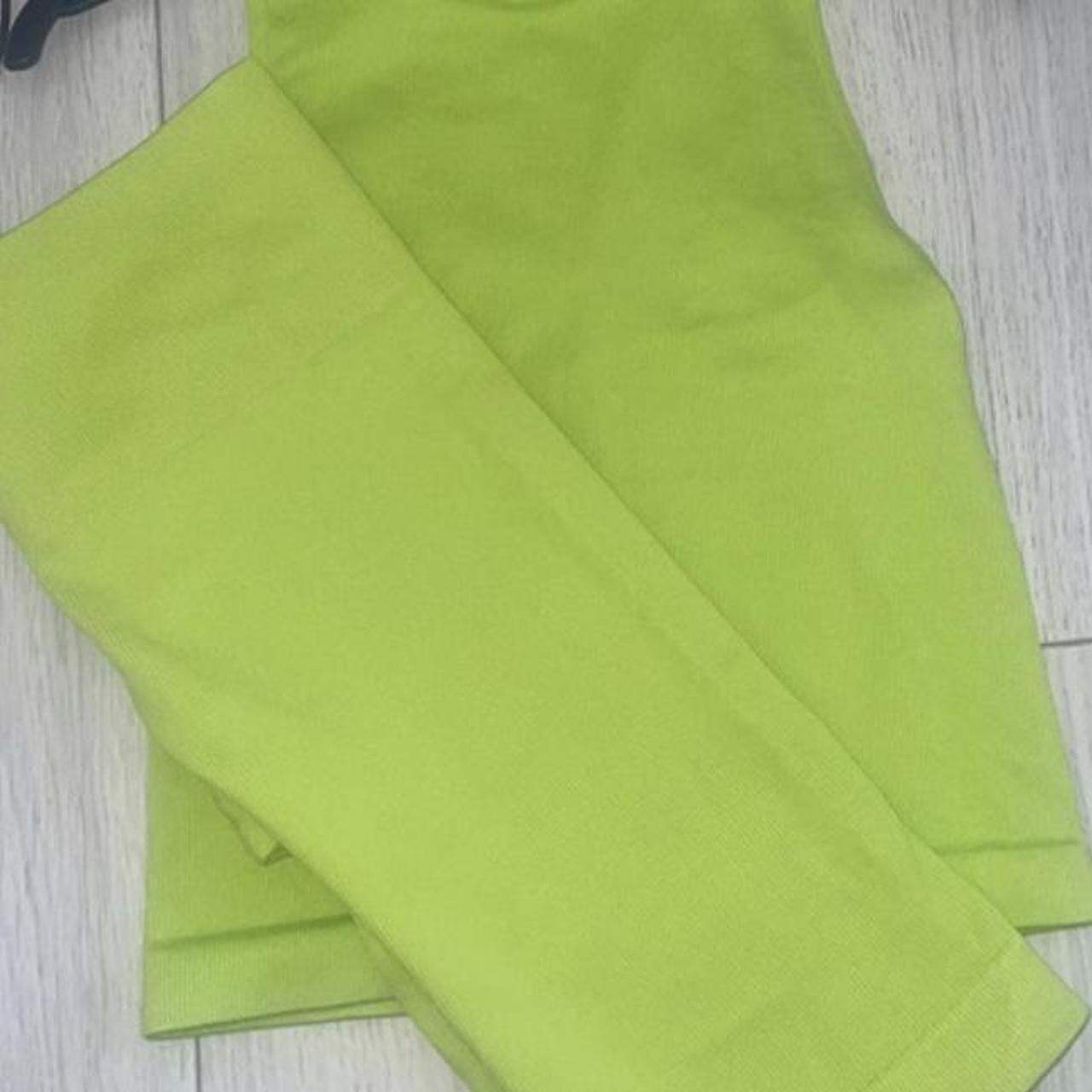 - Neon green primark seamless set! - BRAND NEW! (no... - Depop