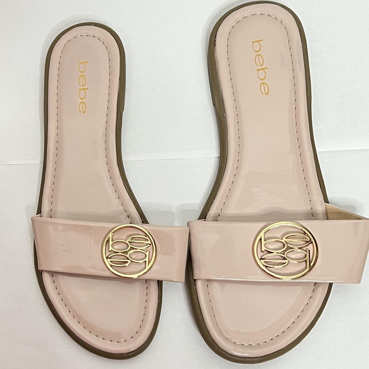 Bebe Light Pink Slides New without tag Brand:... - Depop