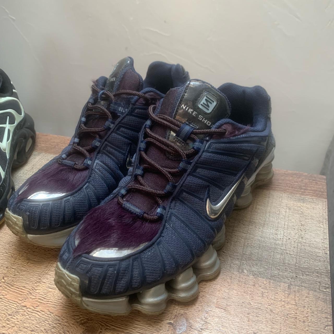 Nike Shox Pony Hair uk8 - good condition... - Depop