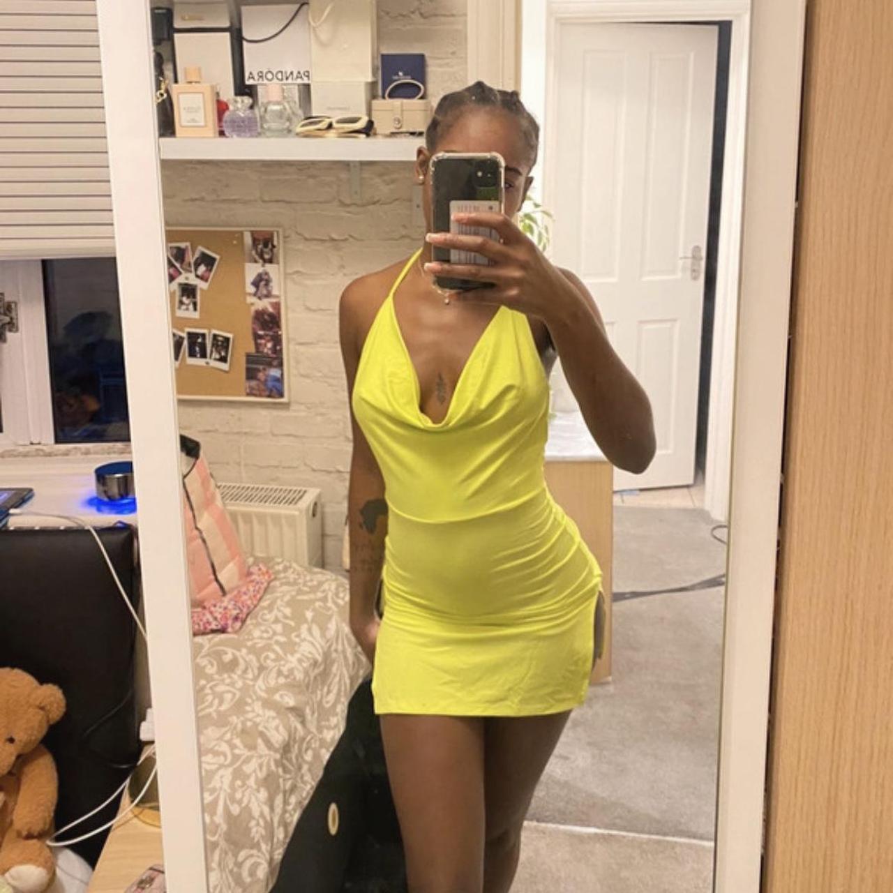 Sexy Green Dress From Fashion Nova For A Perfect Depop