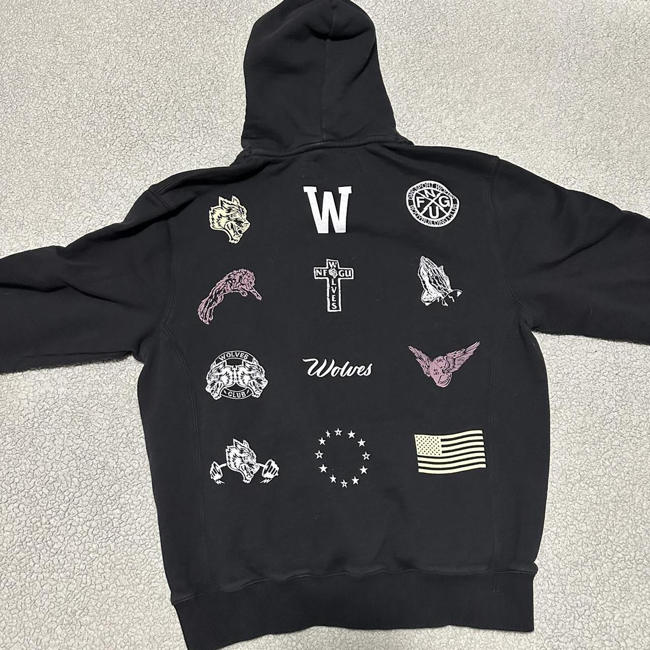 Darc Sport Wolves Bodybuilding hoodie numbered... - Depop