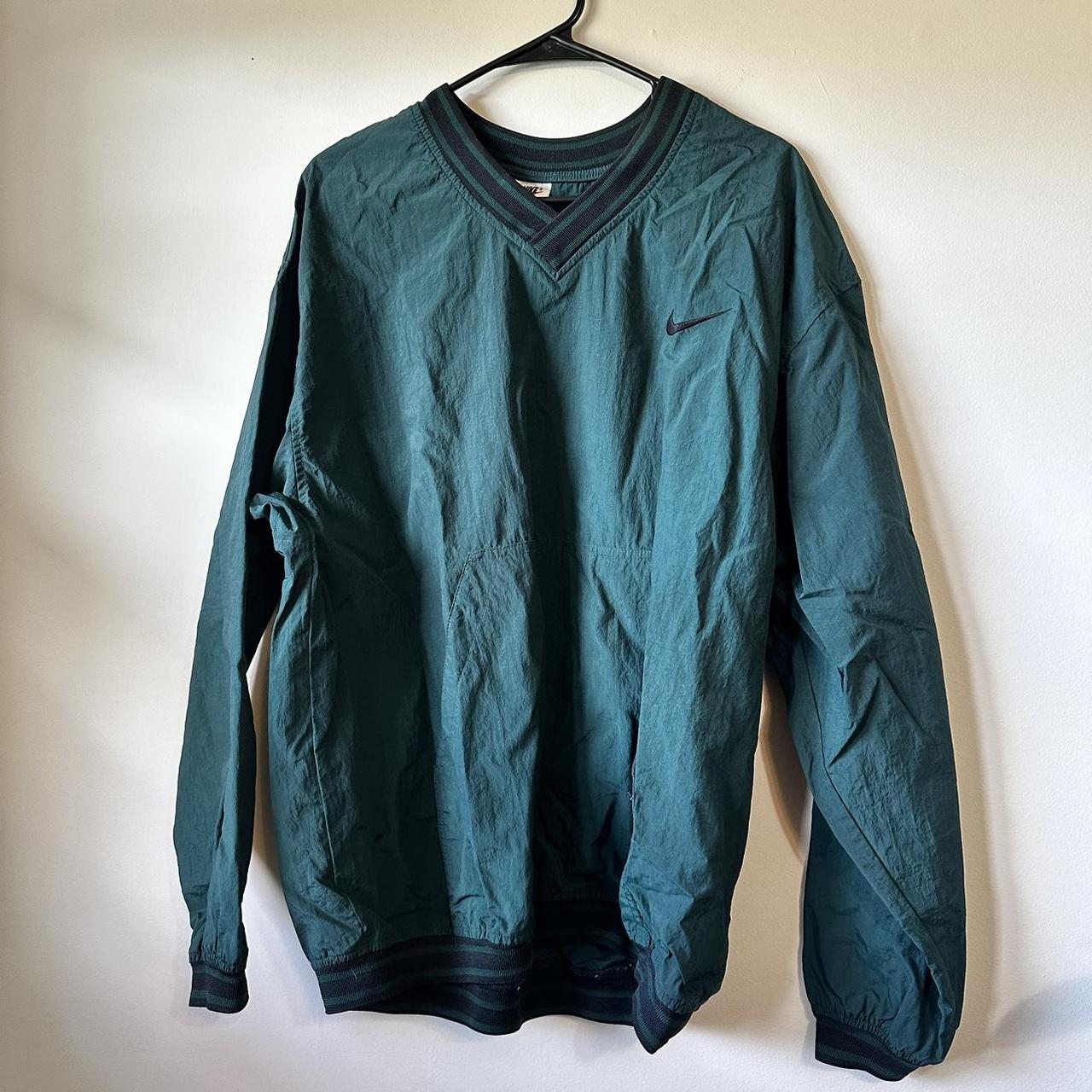 Vintage white tag Nike windbreaker pullover Men’s... - Depop