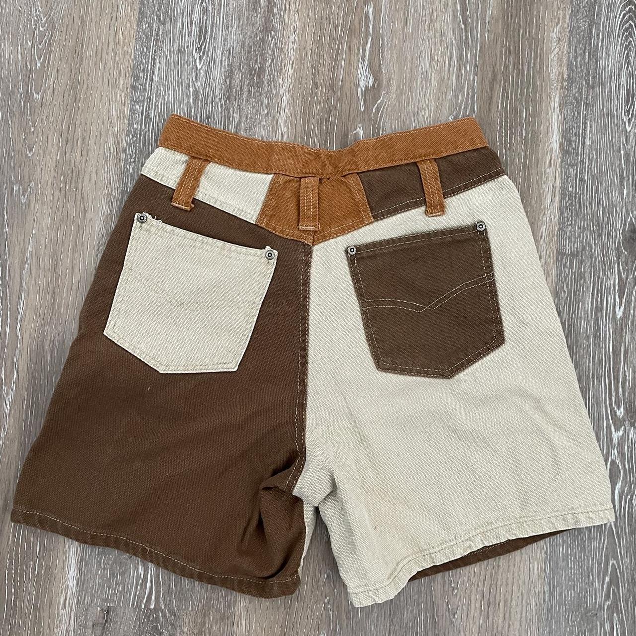 Rare patchwork jorts!⭐️ Super cool goodfellows mid... - Depop