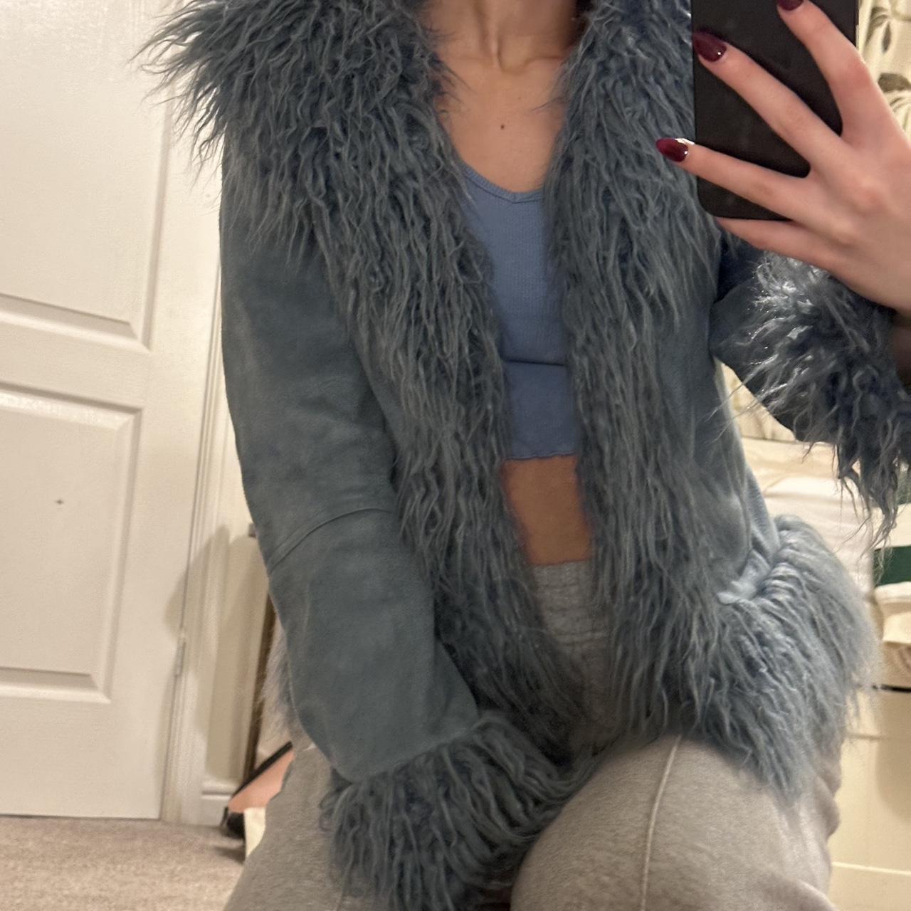 rlly cute afghan jacket from urban outfitters, size... - Depop