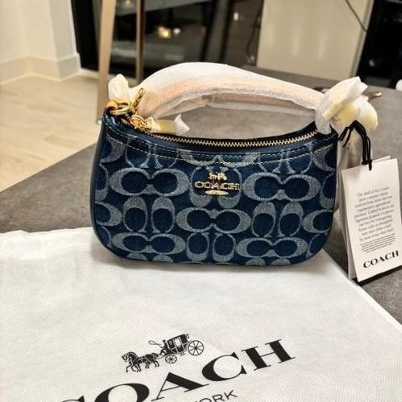 Coach denim bag | Depop