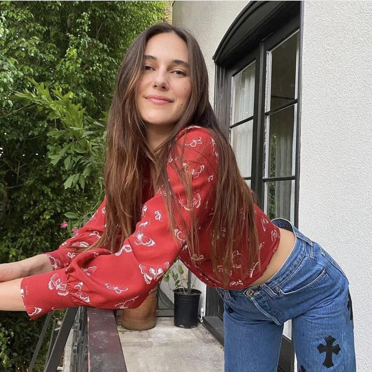 Realisation par Kaia butterfly top size M - Depop