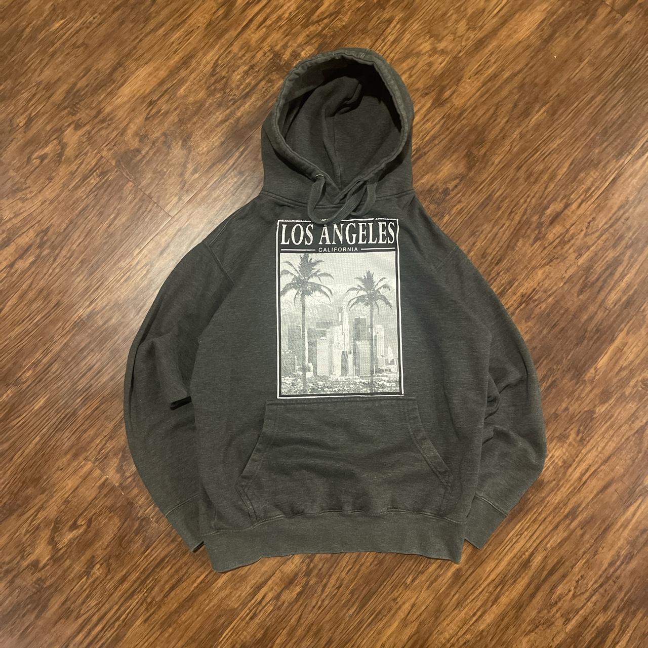 vintage 90s los angeles california hoodie •size... - Depop