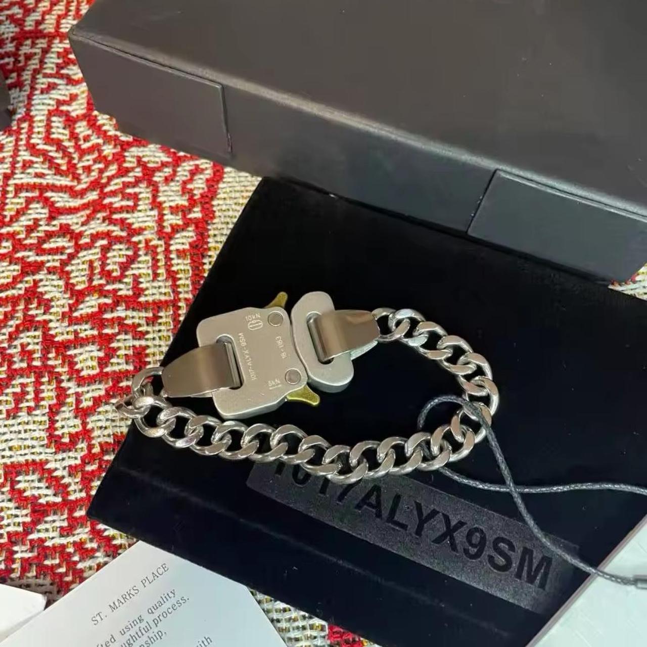 Alyx bracelt Silver With box - Depop