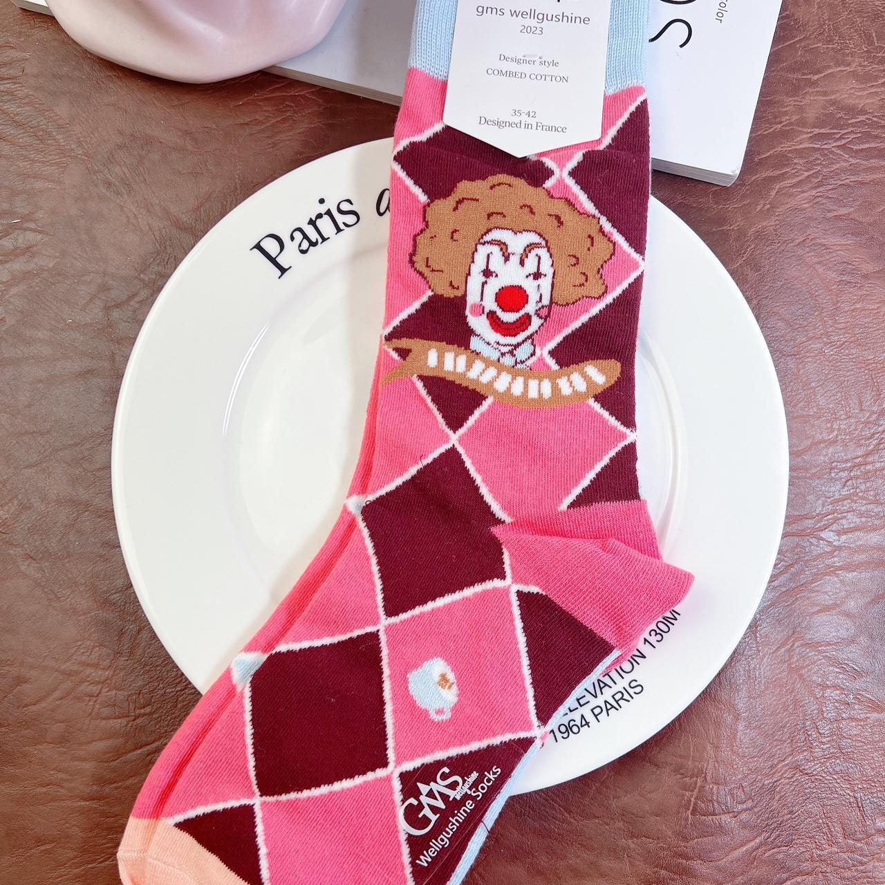 Happy Socks Women's Pink and Red Accessory | Depop