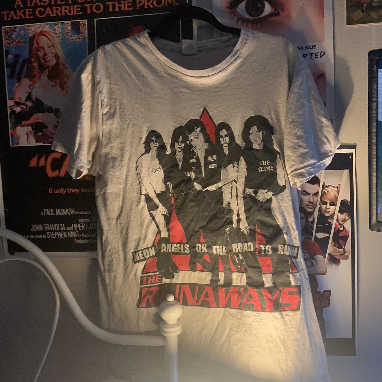vintage runaways shirt. super dope design. zero... - Depop