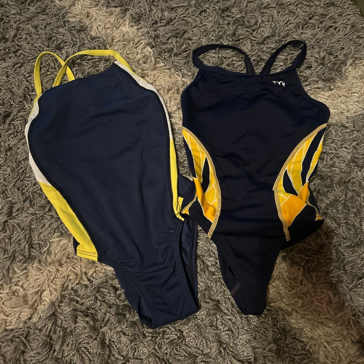 Two race/one piece swimsuits, one from speedo and... - Depop