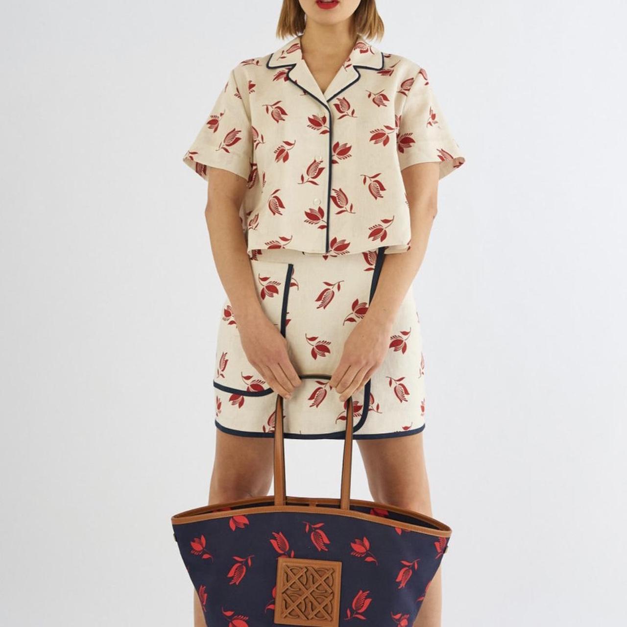 Oroton Dutch Tulip wrap skirt and top set. Both... | Depop