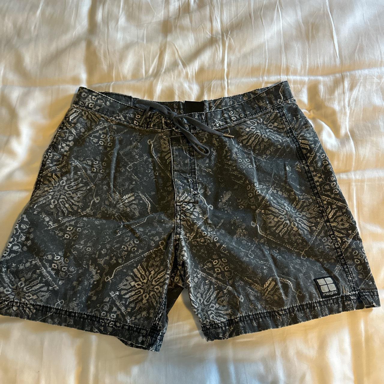 Insight swim trunks. Has nice distress all over. Tag... - Depop