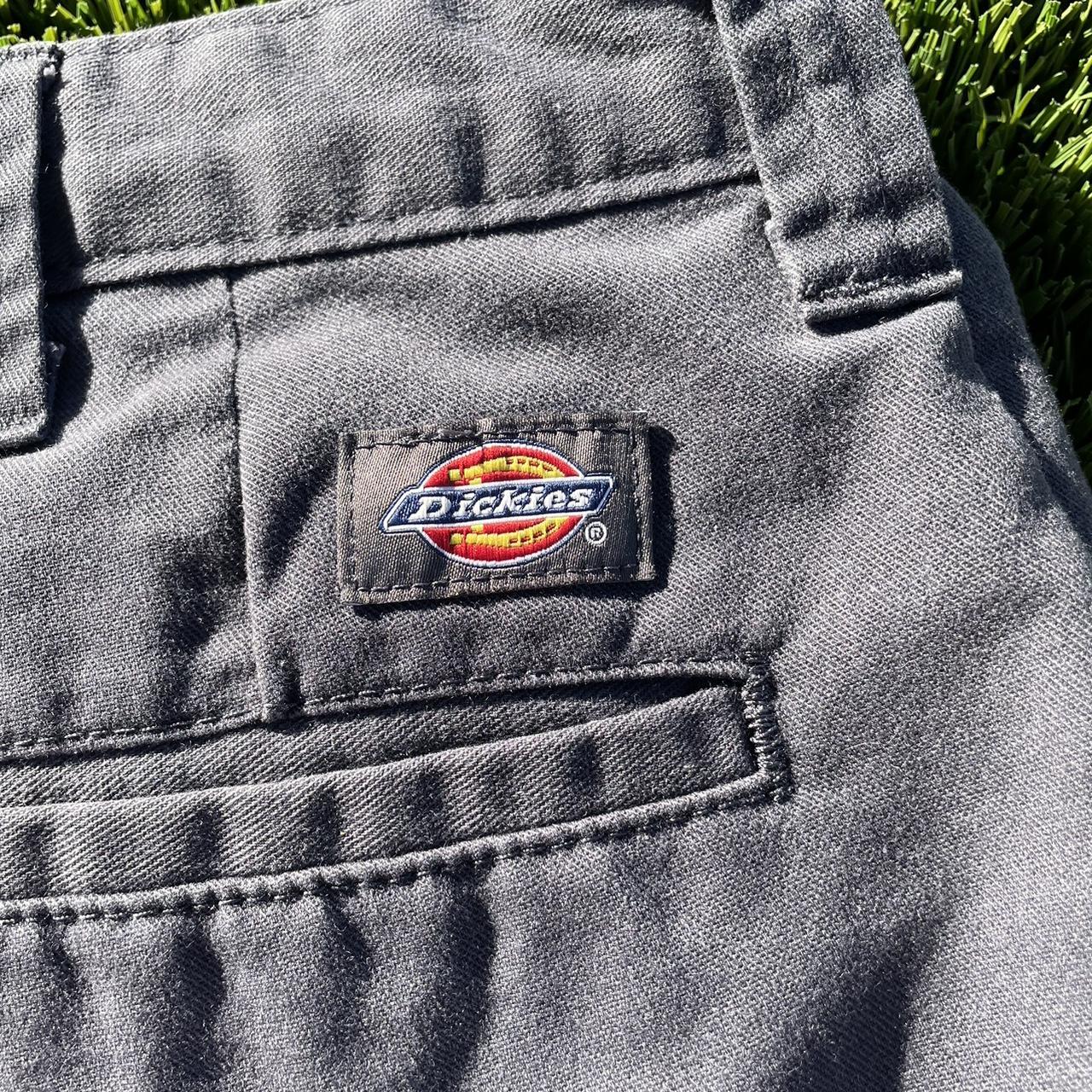 Sick Grey Cargo Dickies Pants. Size 36x30 Condition... - Depop