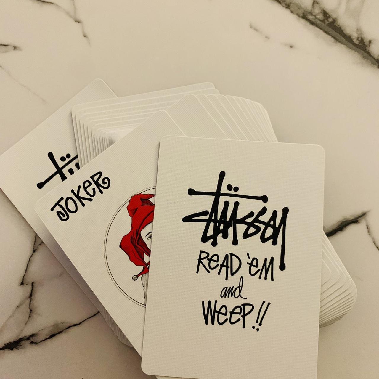 Stussy Playing Cards Rare Collectors Item I send an... - Depop
