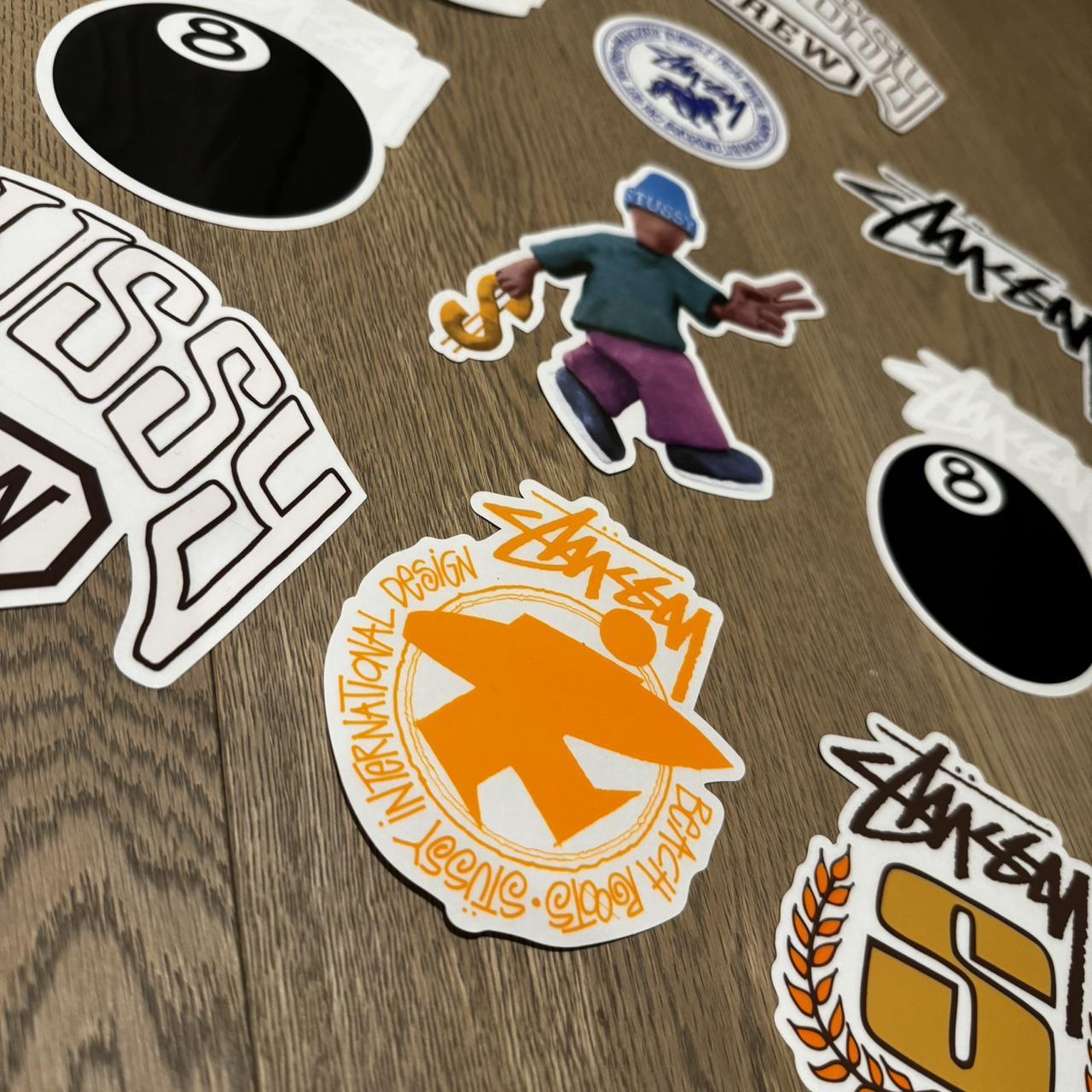 Stussy Sticker Collection #stussy #stickers... - Depop