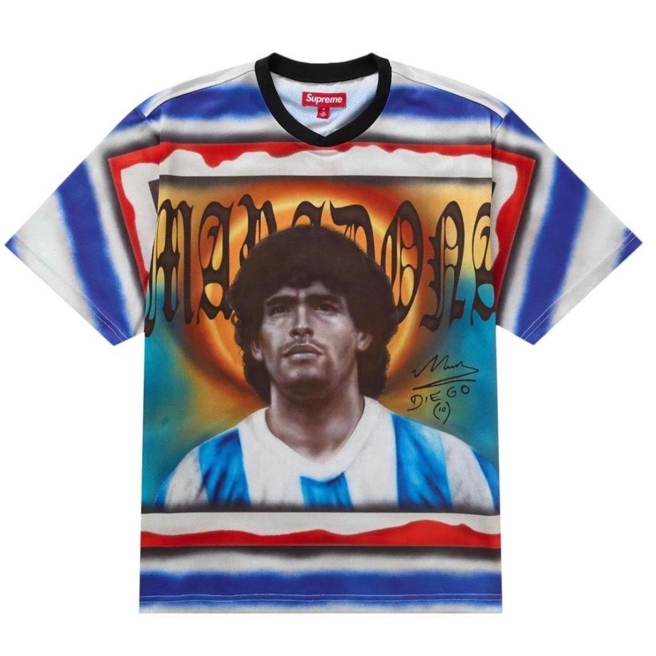 Supreme Diego Maradona Tee Size Large #supreme... | Depop
