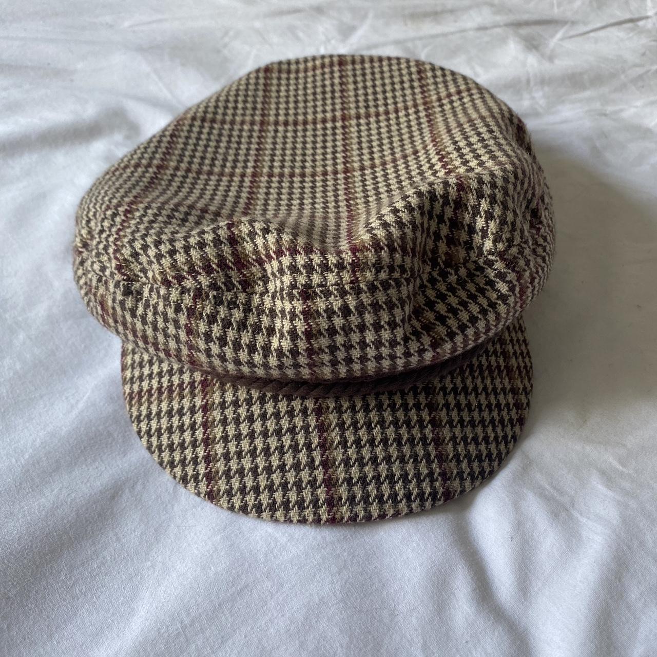 BRIXTON fiddler cap Check Never worn #brixton... - Depop