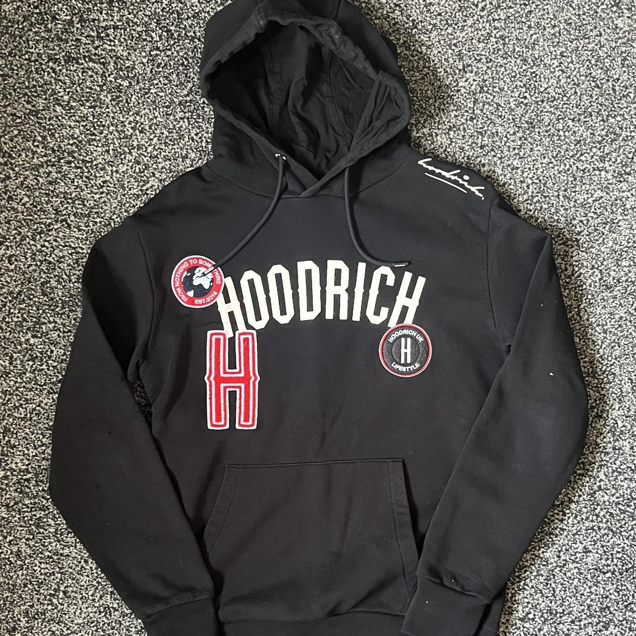 Hoodrich black and red tracksuit Size: medium Great... | Depop