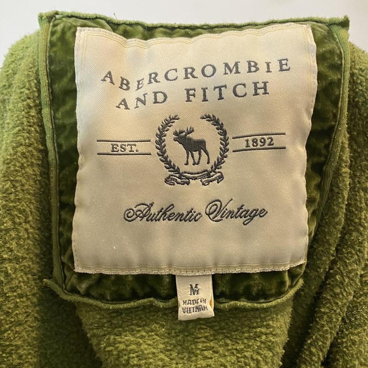 Abercrombie & Fitch Women's Green Hoodie | Depop