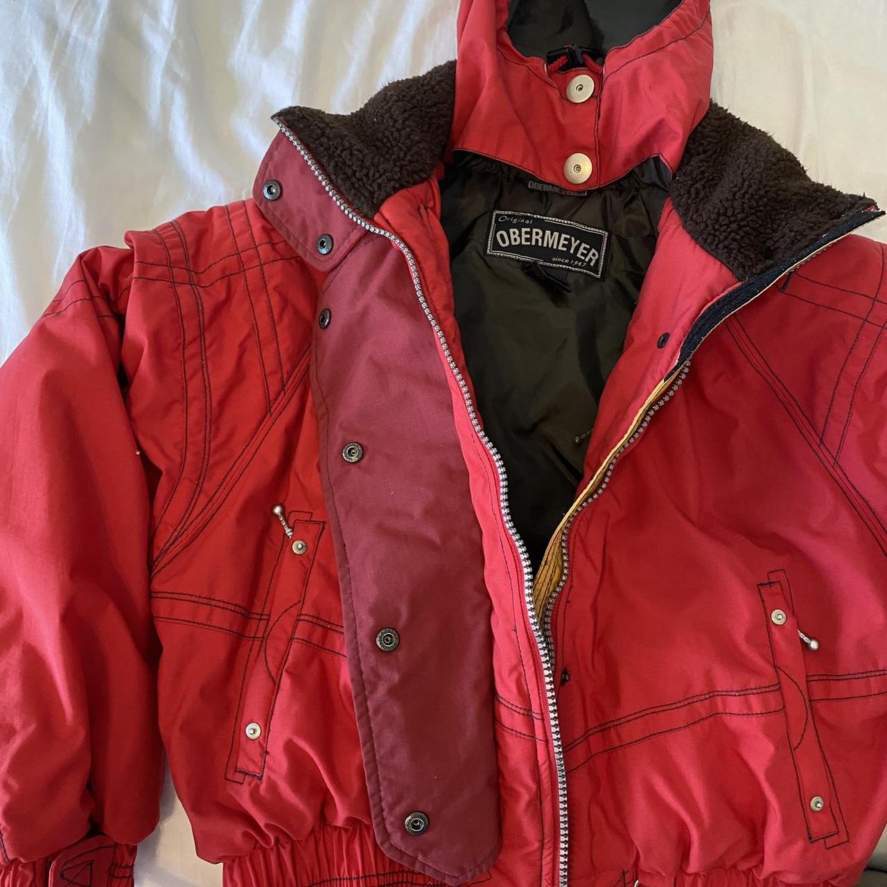 Obermeyer Women's Red Jacket | Depop