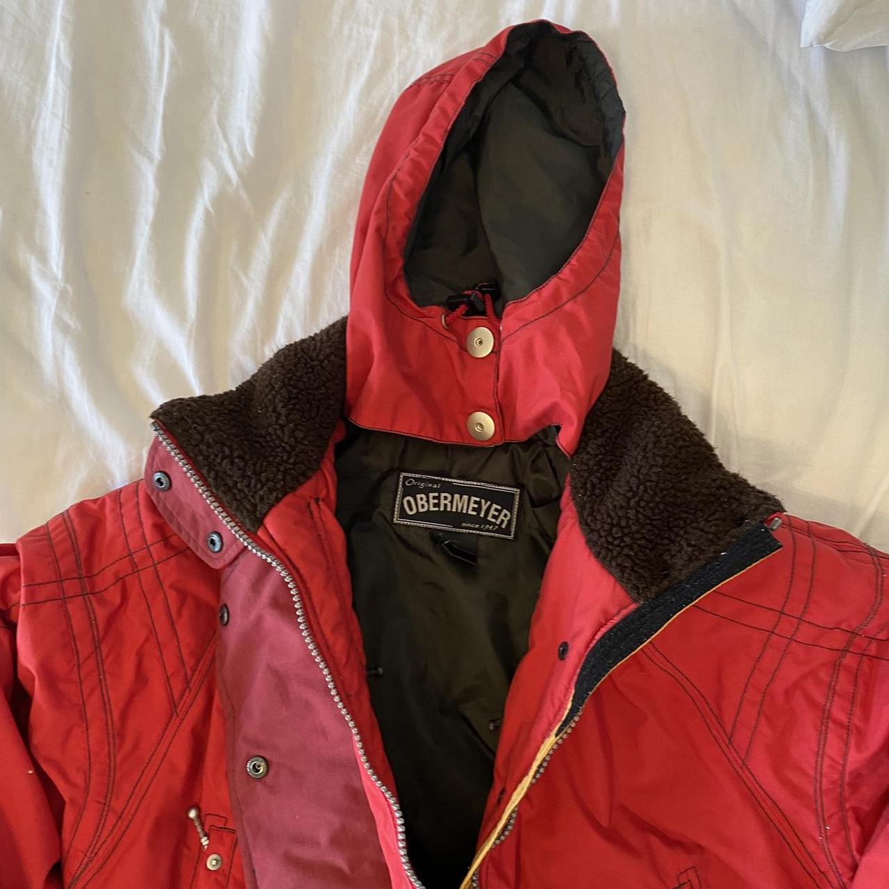 Obermeyer Women's Red Jacket | Depop