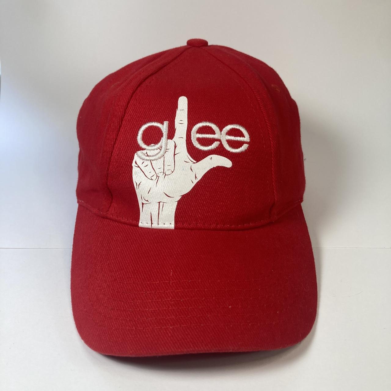 Glee floppy dad hat in one size fits all, red hat,... - Depop