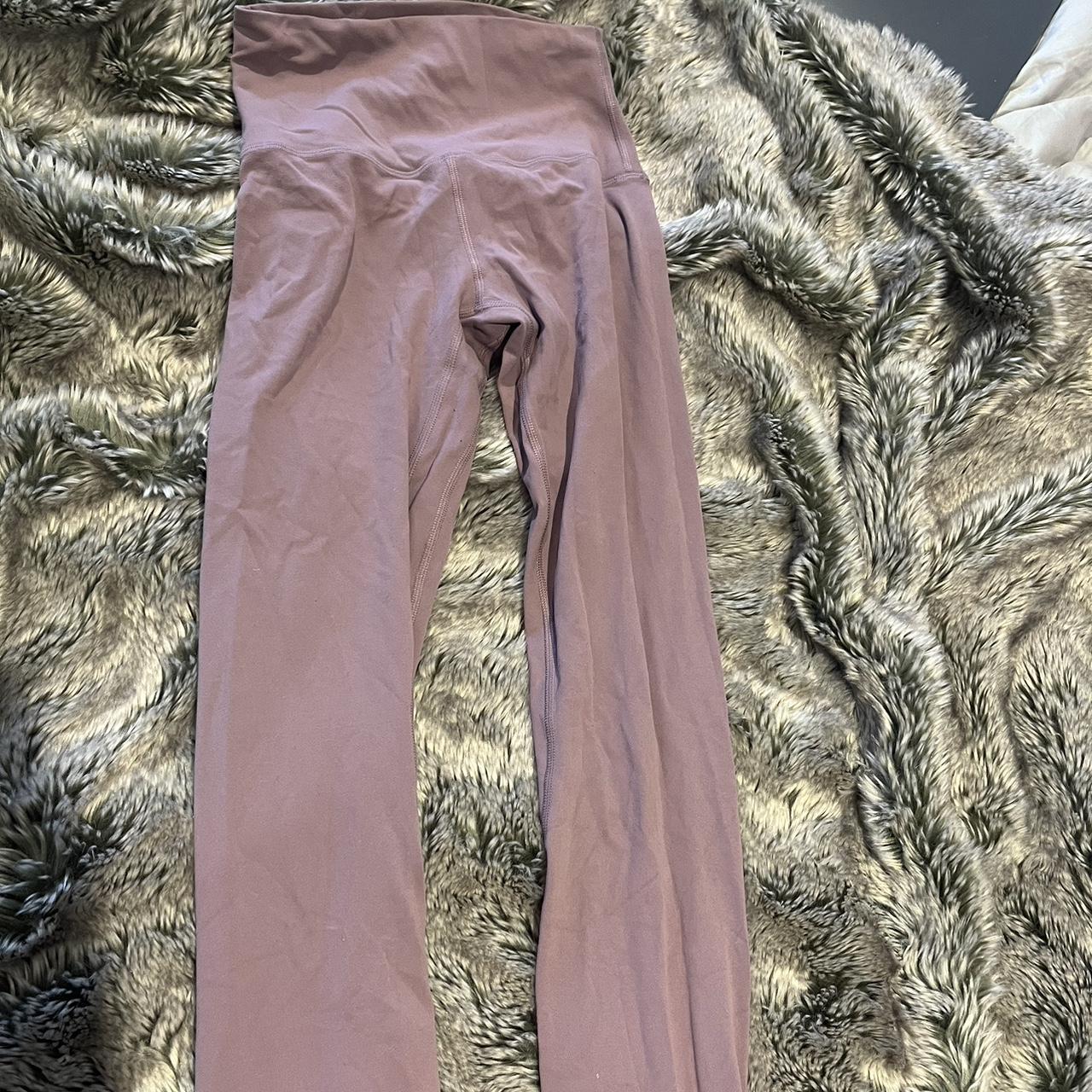 Pink Lululemon Align high-rise pants - Depop