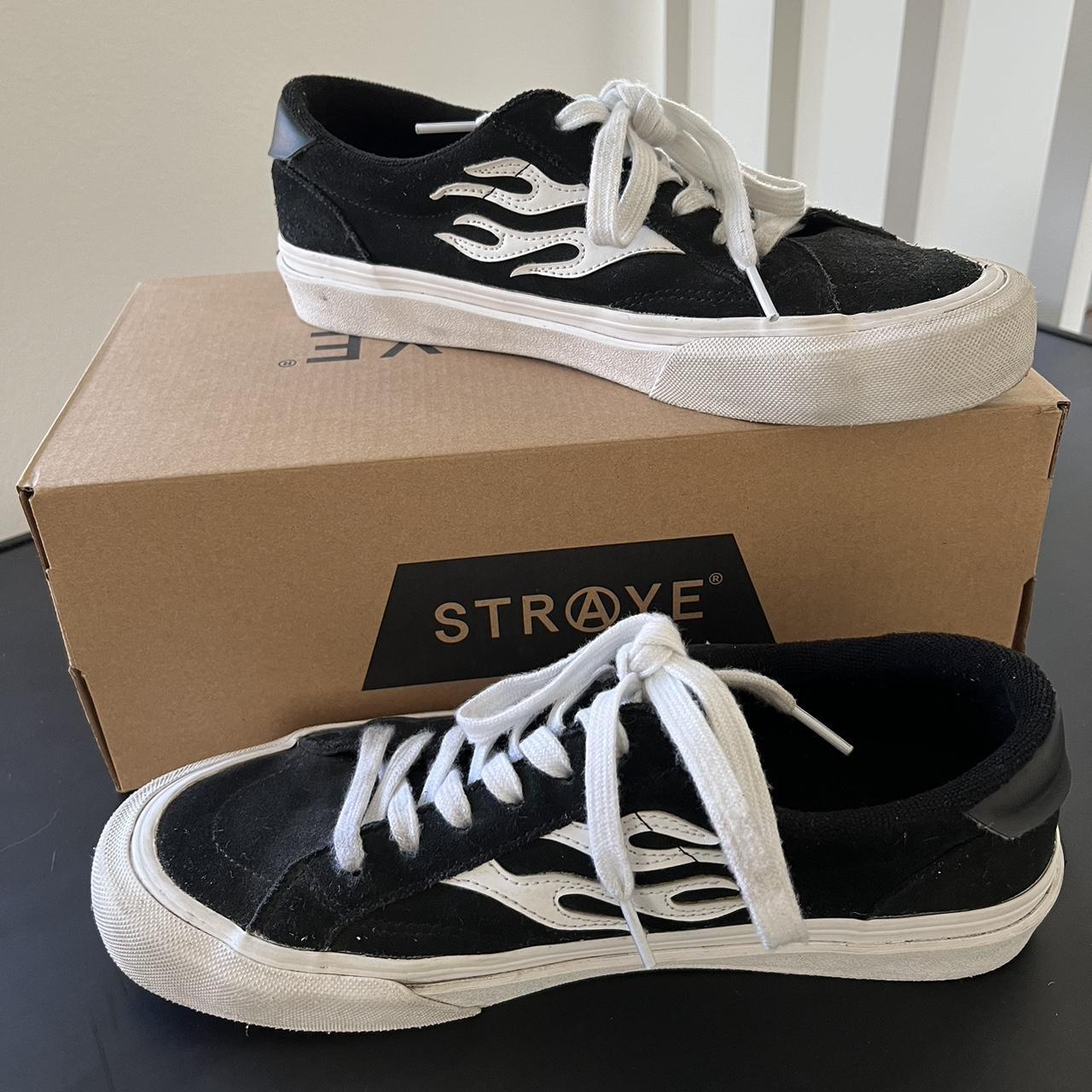 Straye logan black flame size 9 - Depop