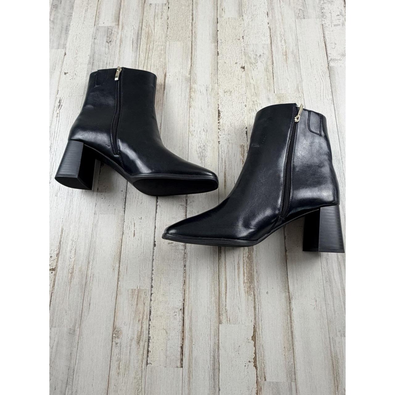Nordstrom Rack Normandy Block Heel Bootie Women's... | Depop