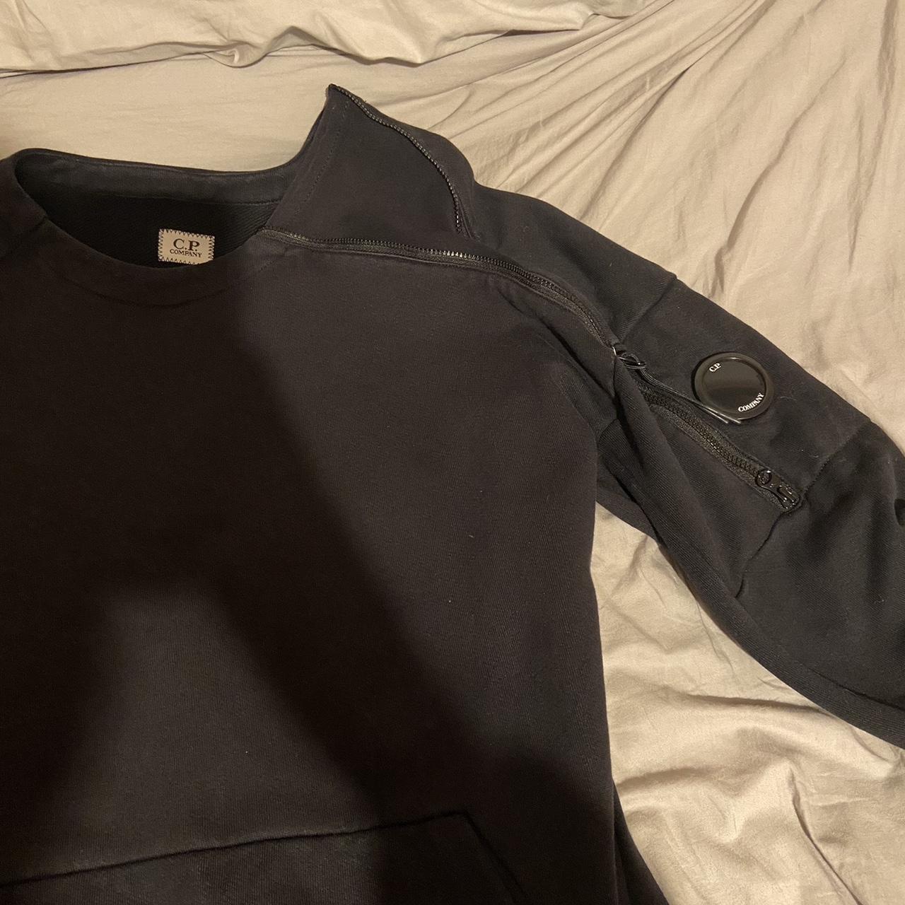 Black cp jumper perfect condition wanting 55 open to... - Depop