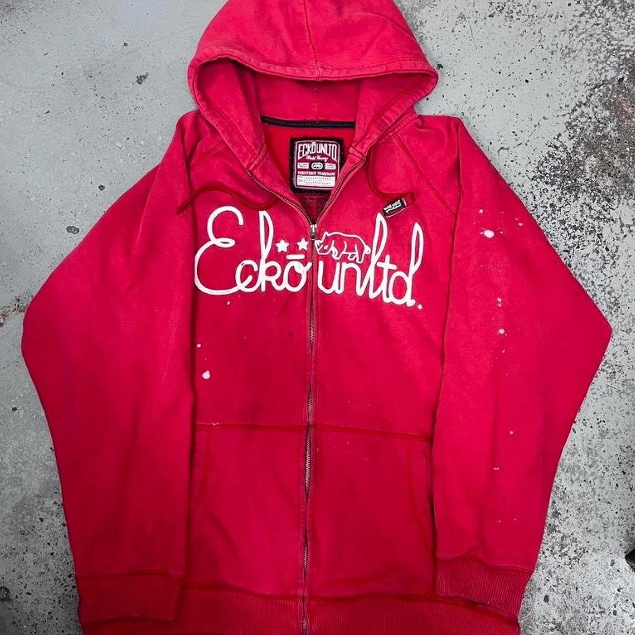 Ecko unltd zip up Good size XLarge (might even fit... - Depop
