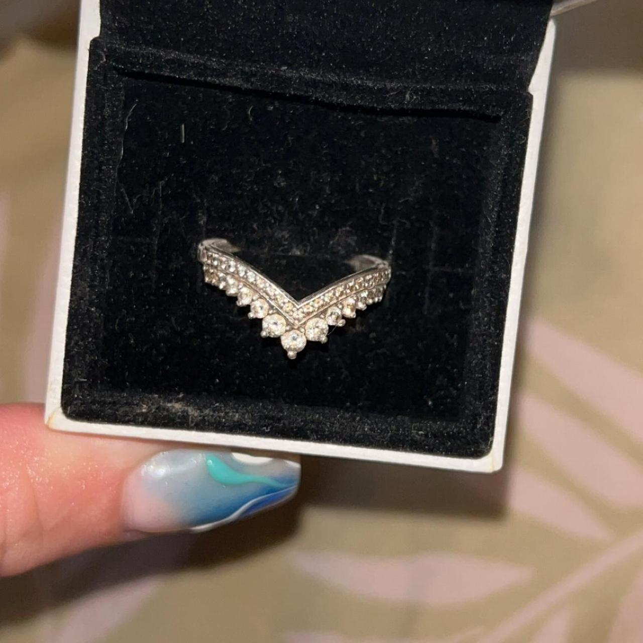Pandora wishbone ring still available to buy online... | Depop