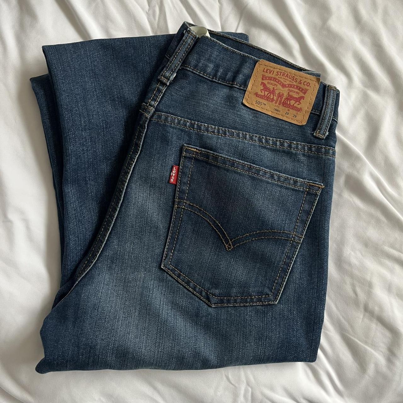 Levi Dark Wash Jeans Style: 505 Regular New! (never... - Depop