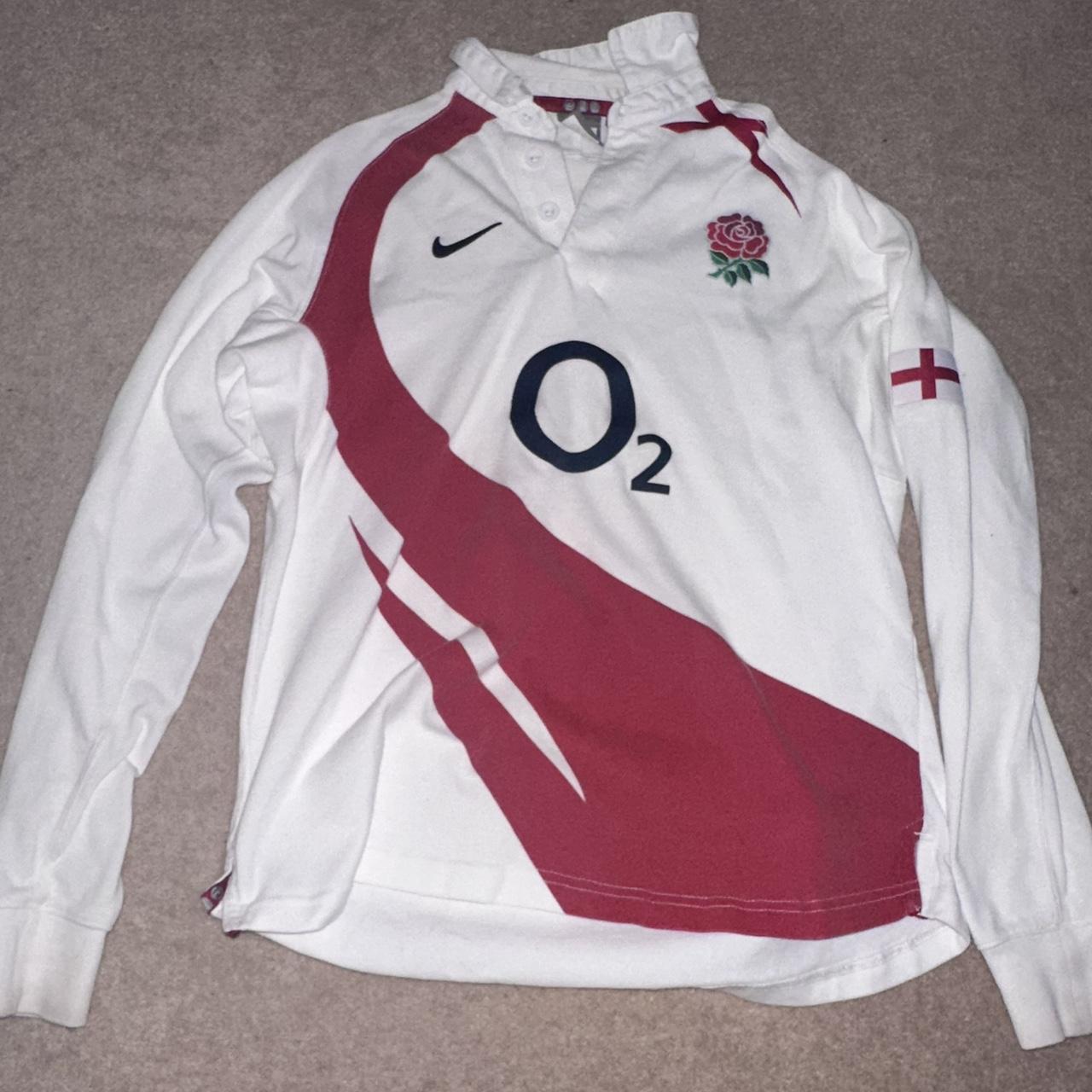 Vintage 2003-05 England Rugby Shirt - Depop