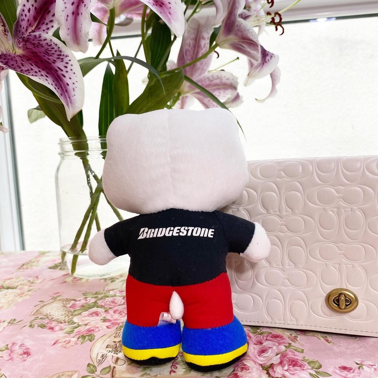 Hello Kitty Sanrio x Bridgestone plushie = mechanic... - Depop