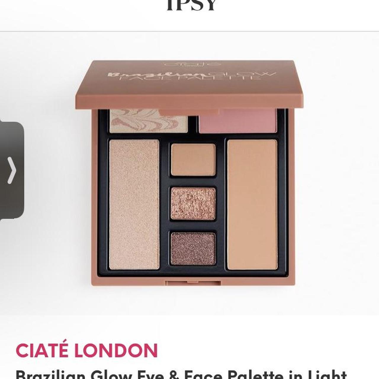 ciate london brazillian glow face and eye palette in... - Depop