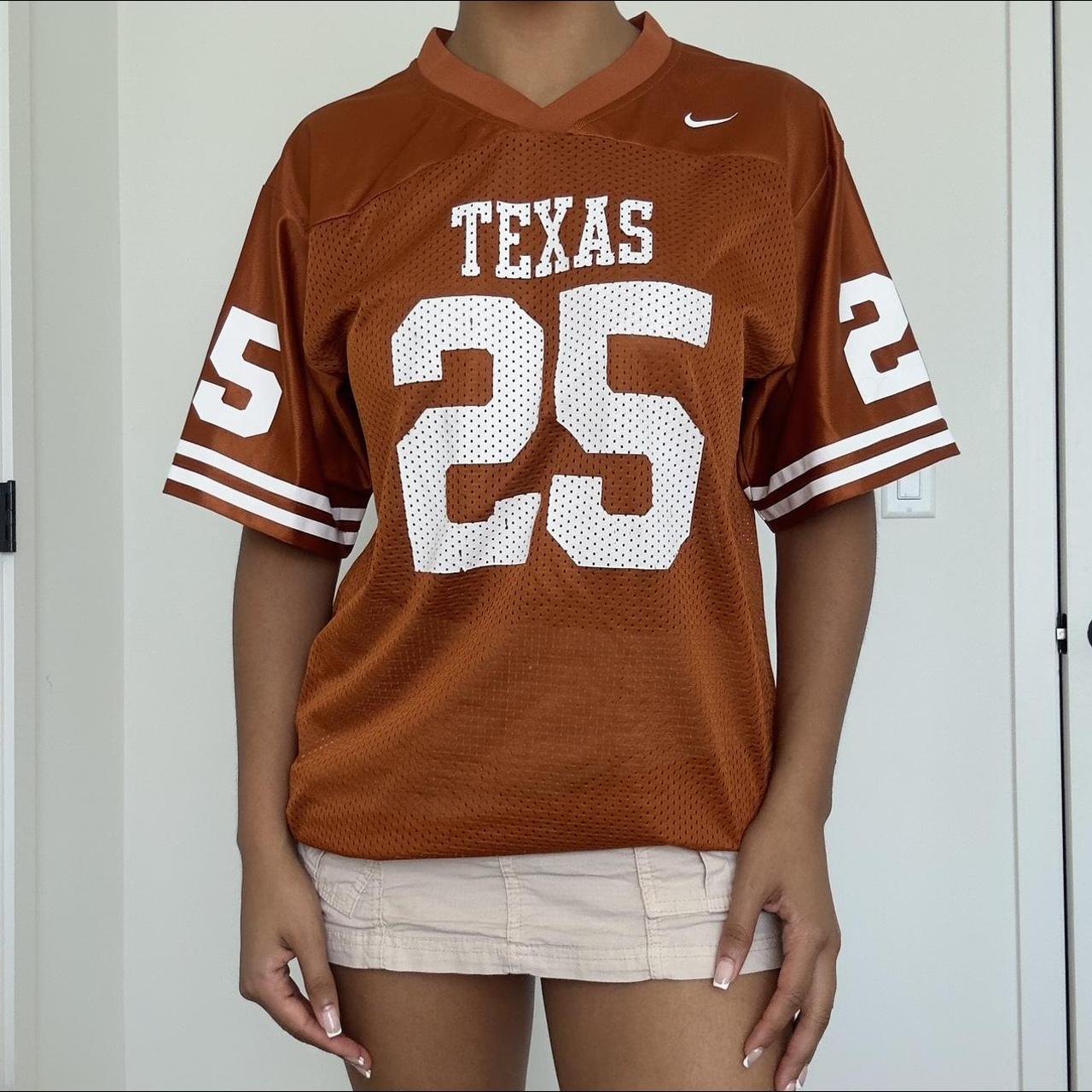 University of Texas football jersey. Tag says XL but... - Depop