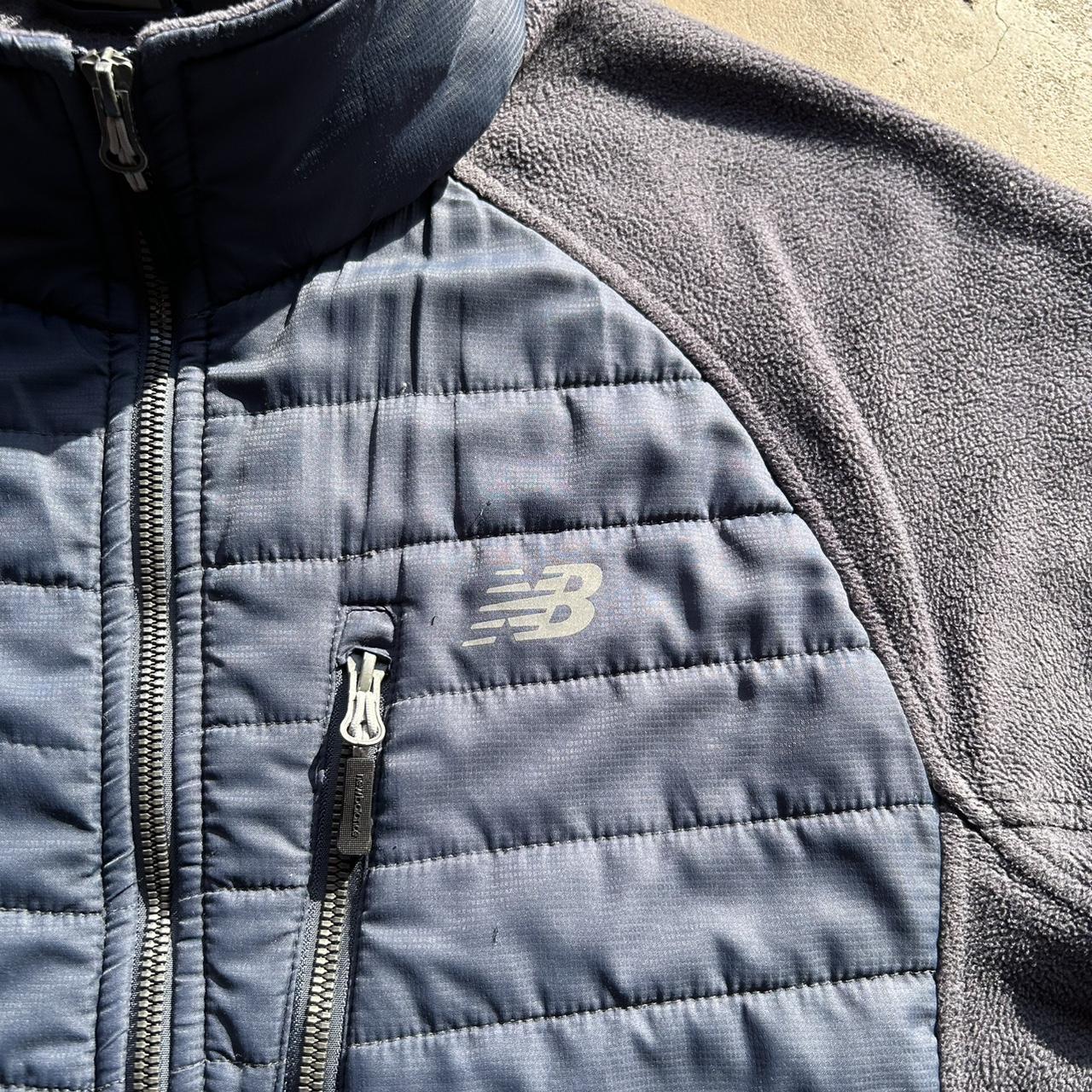 New Balance Zip-Up Jacket Super Cool Design Very... - Depop