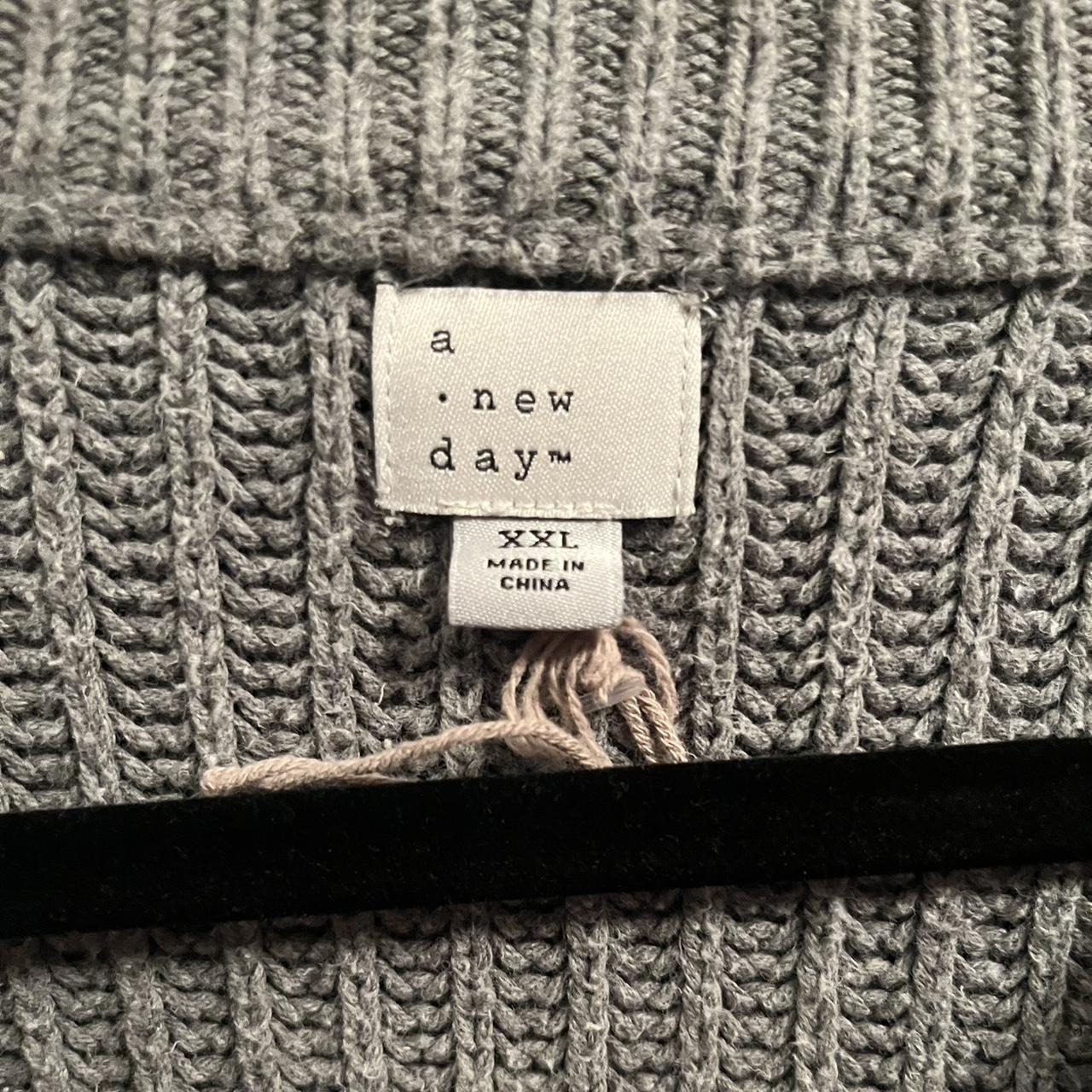 XXL Grey a new day sweater, got from Target, lightly... - Depop