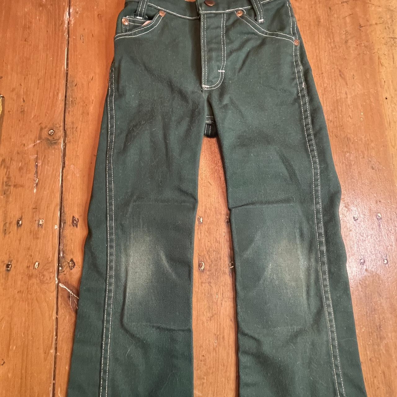 Vintage Sears Boys Toughskins Bell Bottom Pants Size... - Depop