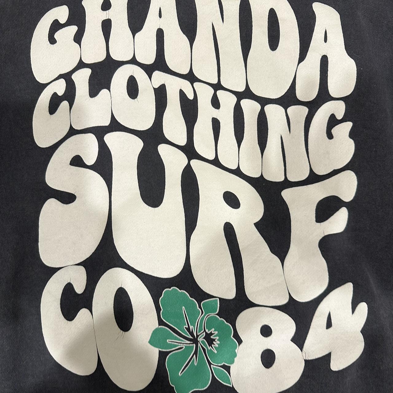 GHANDA Charcoal and green hoodie PRICE... - Depop