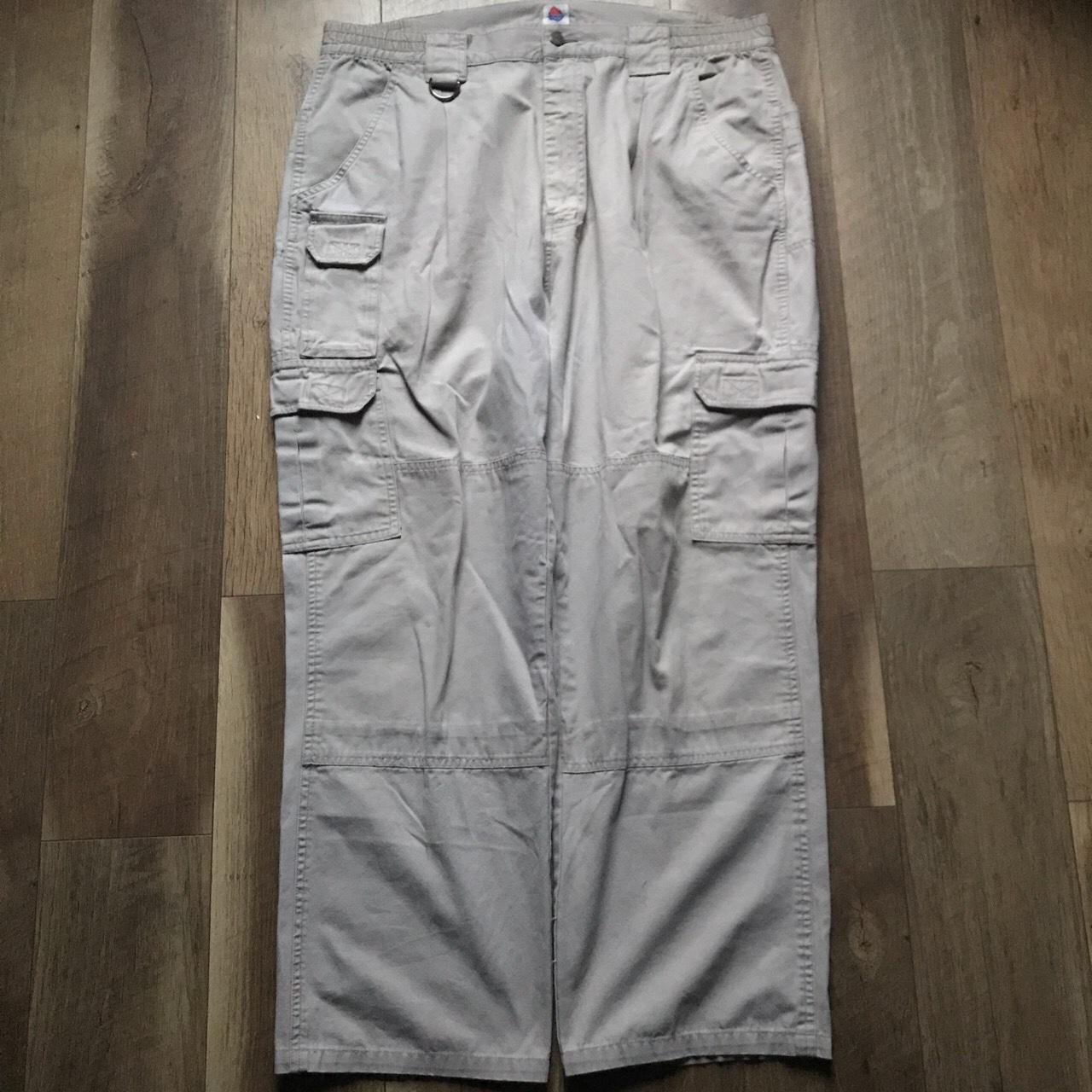 Jnco style baggy military cargo pants vintage... - Depop