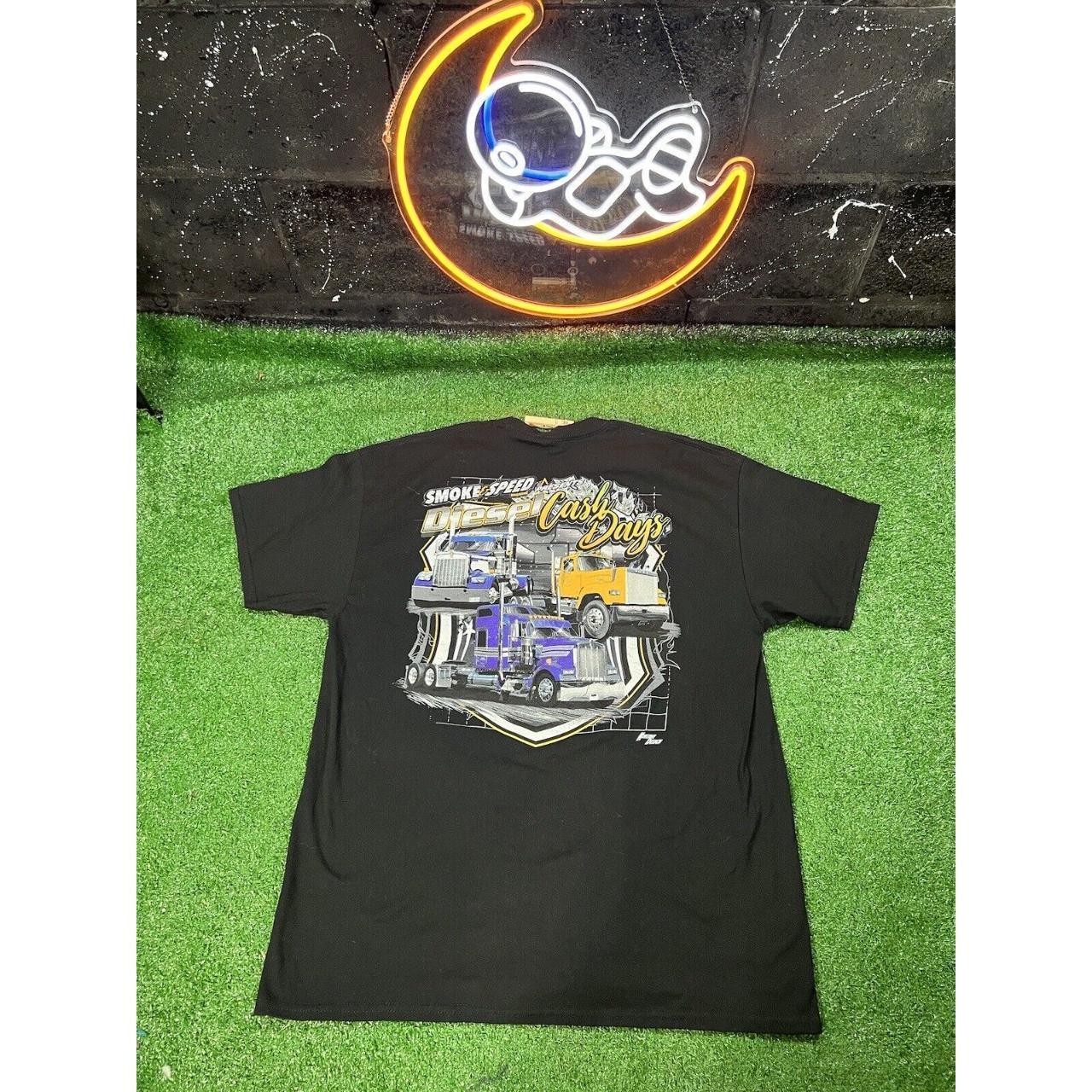 Diesel Cash Days Double Sided Mens Black Tshirt... - Depop