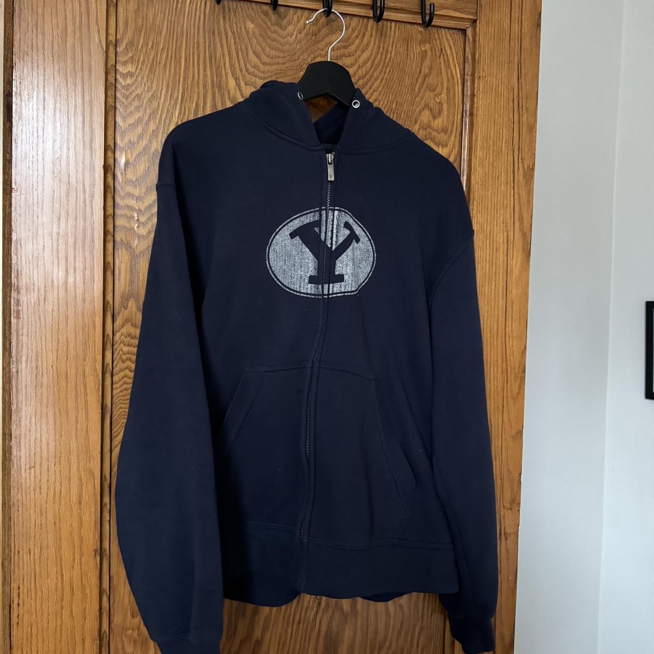 Yahoo Vintage Zip Up Hoodie Fits a M-L #y2k - Depop