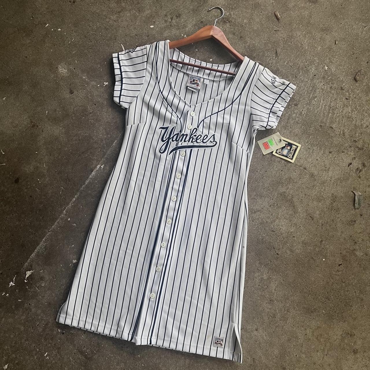 Vintage New York Yankee jersey dress - Depop